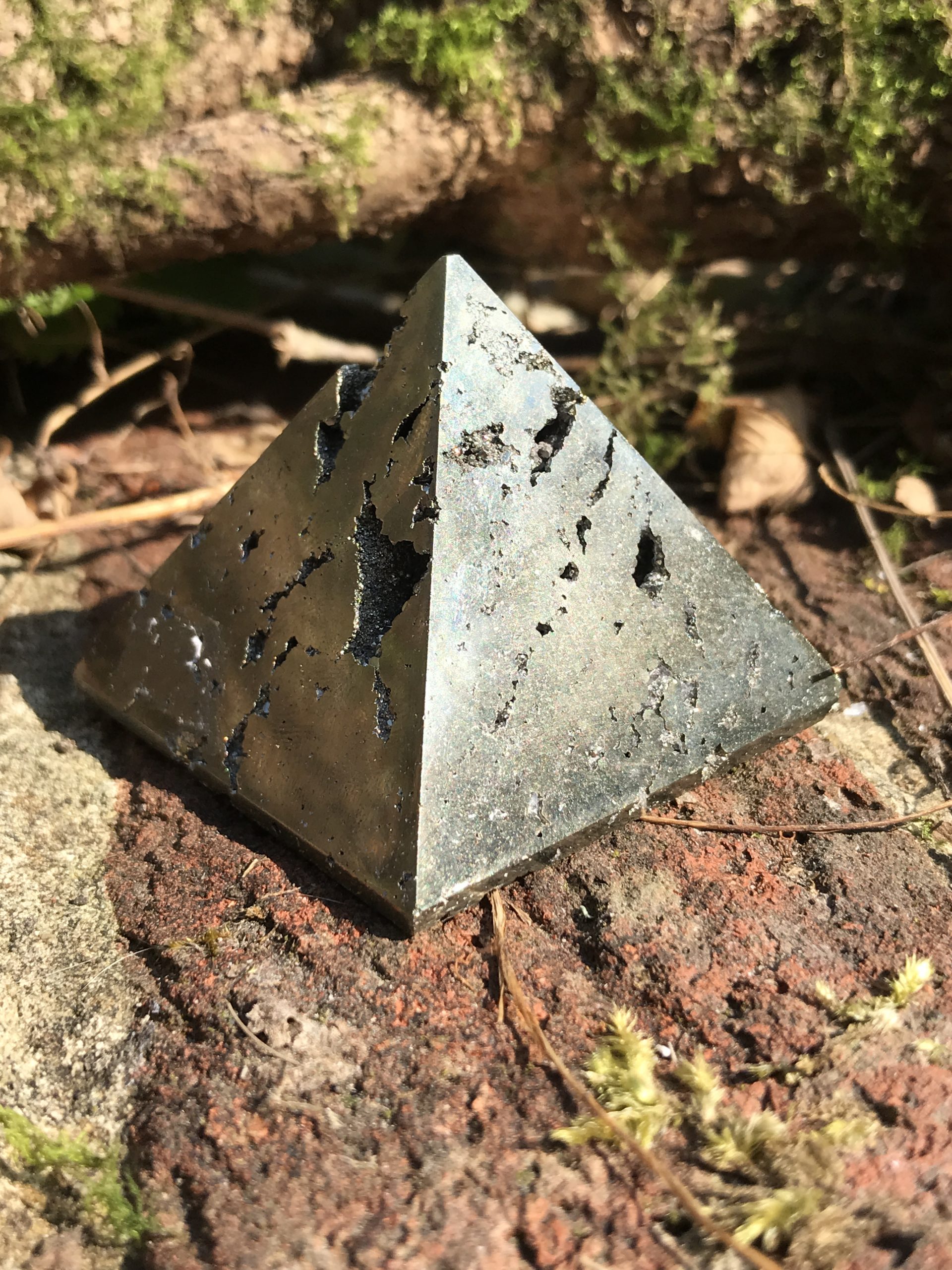 Pyrite pyramid - Star Soul - Healing Crystal Shop - Charged & Cleansed